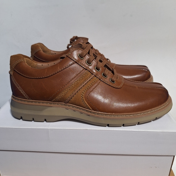 Clarks | Shoes | Mens Brown Leather Clarks Size 9 Shoes | Poshmark